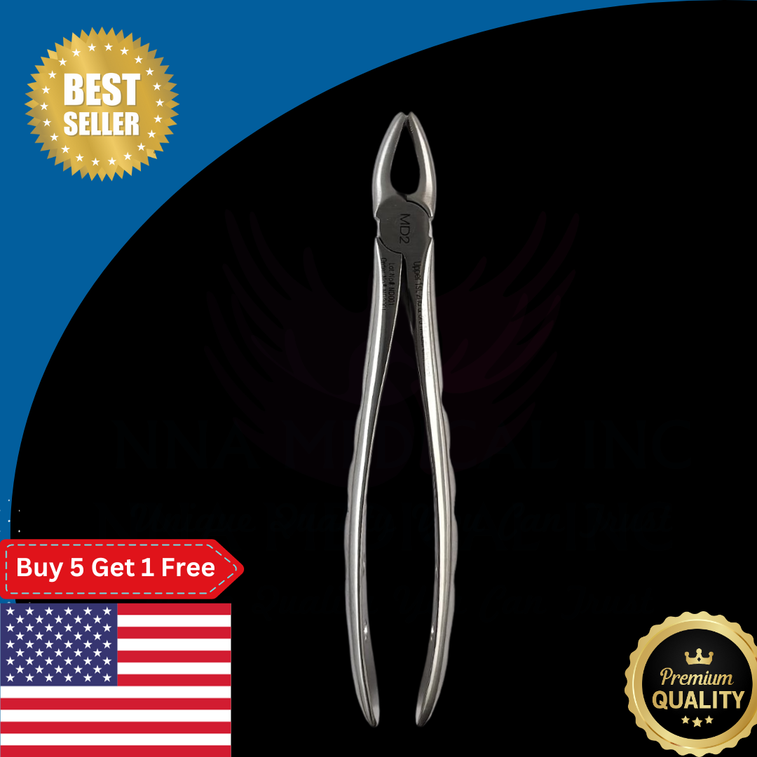 Dental Extraction Forceps MD2 – Precision Instrument for Efficient Tooth Extraction NNA Medical ...